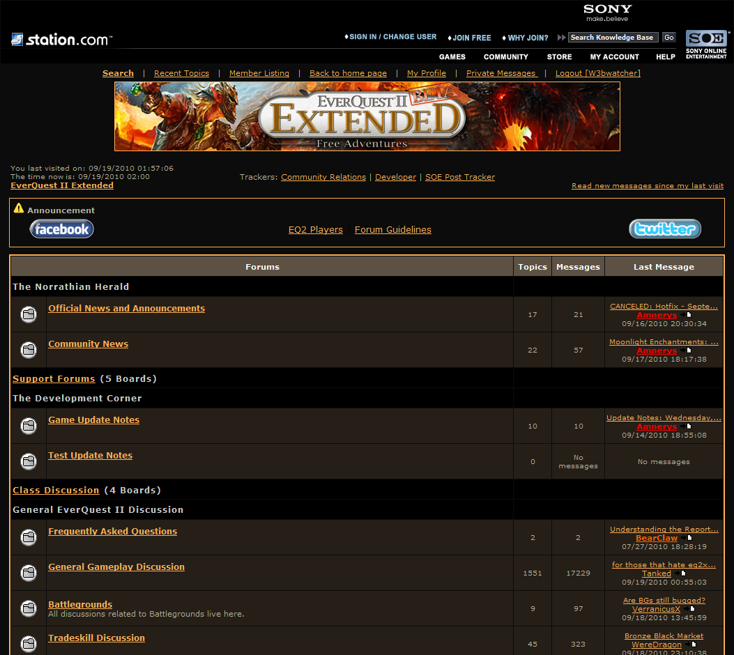 Offizielles Forum für Everquest 2 - EverQuest 2 - die deutsche Seite